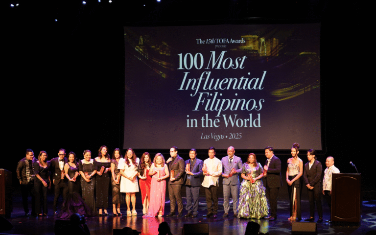 Filipinos Rise in Las Vegas: 15th TOFA Awards Honors 100 Global Leaders ...